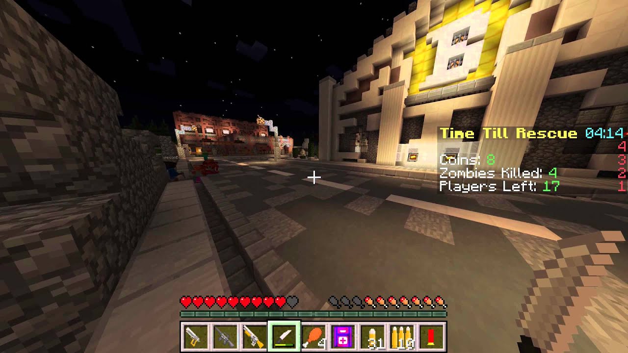 Minecraft mini game match up - YouTube