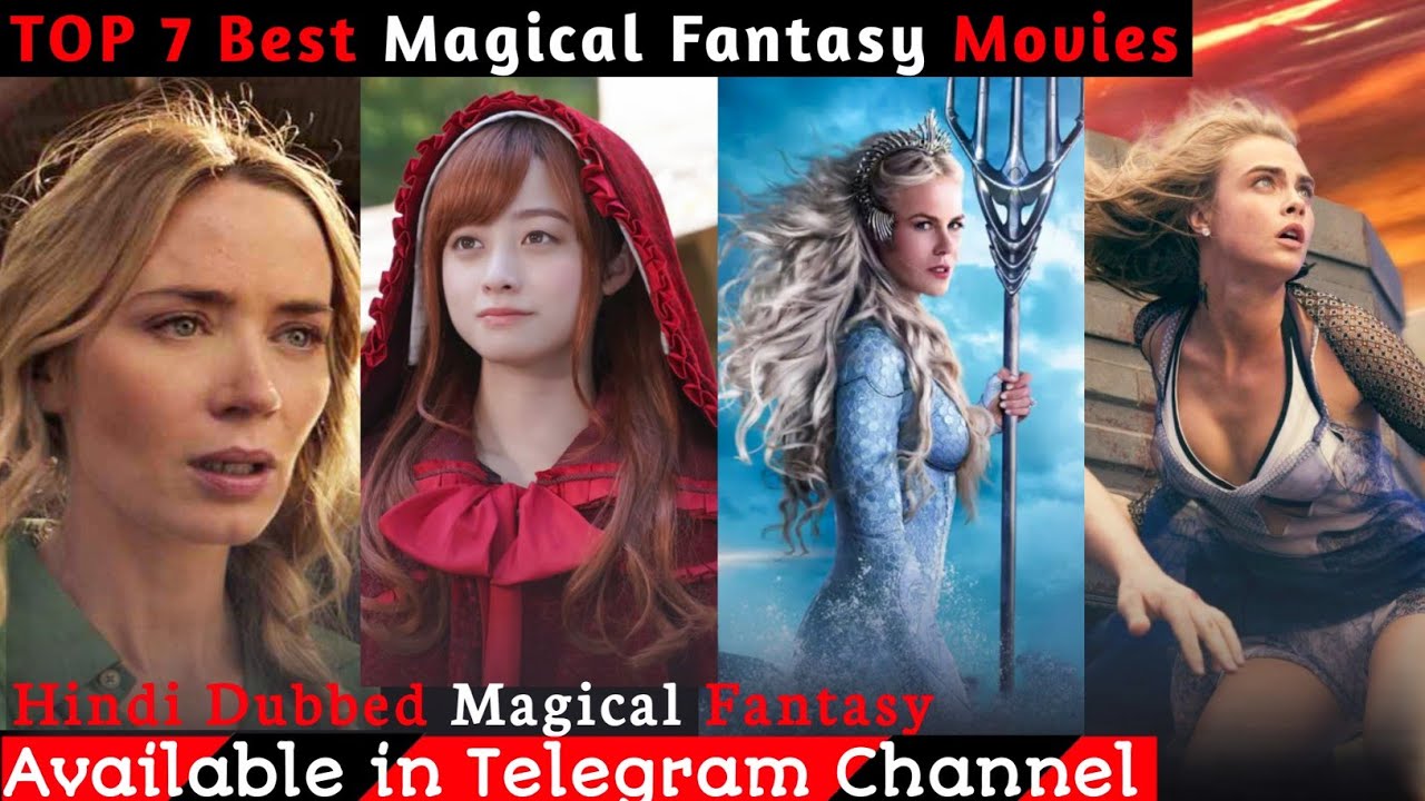 Top 7 Magical Fantasy Movies | Hindi Dubbed Magical Fantasy | Available ...