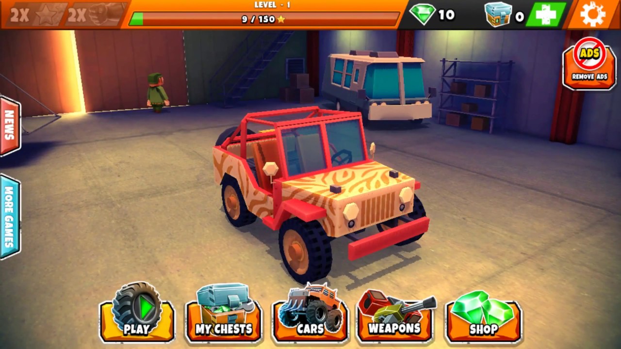 Zombie Offroad Safari (by DogByte Games) / Android Gameplay HD - YouTube