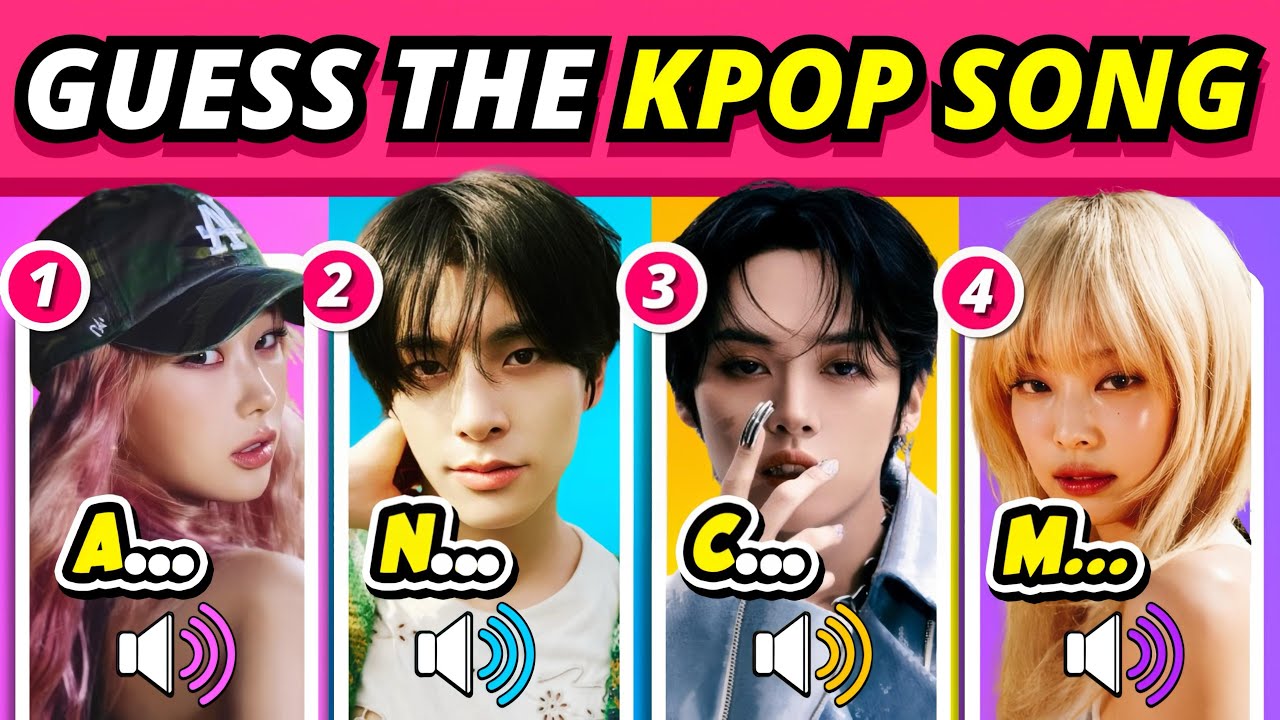 Guess the K-Pop Song: A to Z Challenge! 🎧#1 | KPOP QUIZ 2025 | UNIVERSE ...