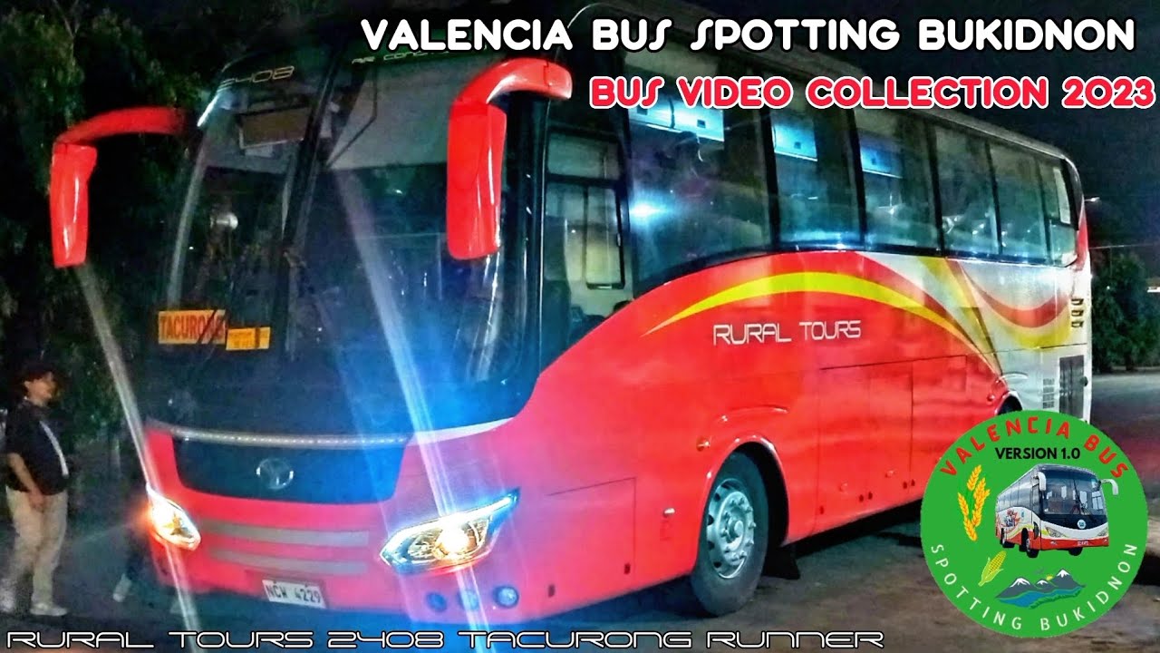 Valencia Bus Spotting Bukidnon. Bus Video Collection On Board Rural ...