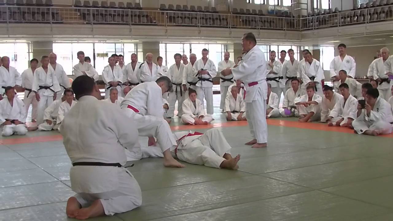 KATAME NO KATA 2014 5 KATA HA JIME GYAKU JUJI JIME - YouTube