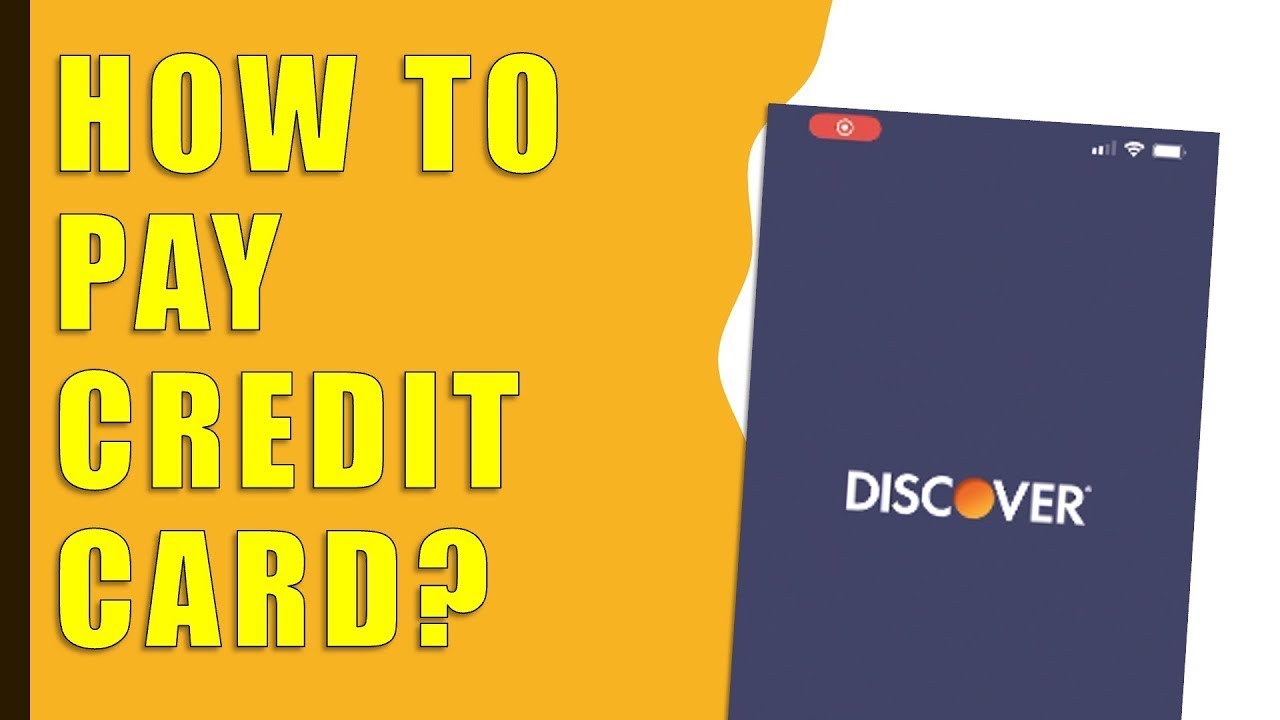 How to Pay Discover Credit Card on App? - YouTube