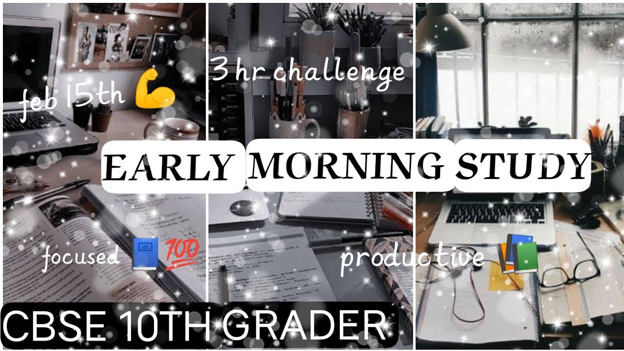 STUDY WITH ME AS A CBSE 10TH GRADER 📘📘💯💪 BOARDS ARE TOMORROW 😨.LETS WORK HARD.. 3 HRS CHALLENGE ...