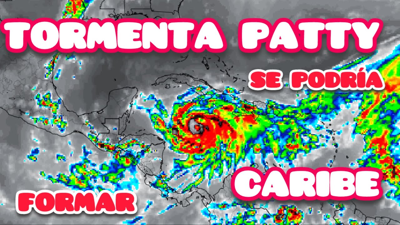 Aviso, Tormenta Patty se podría formar dentro del Caribe y afectar algunos Territorios #tormenta ...