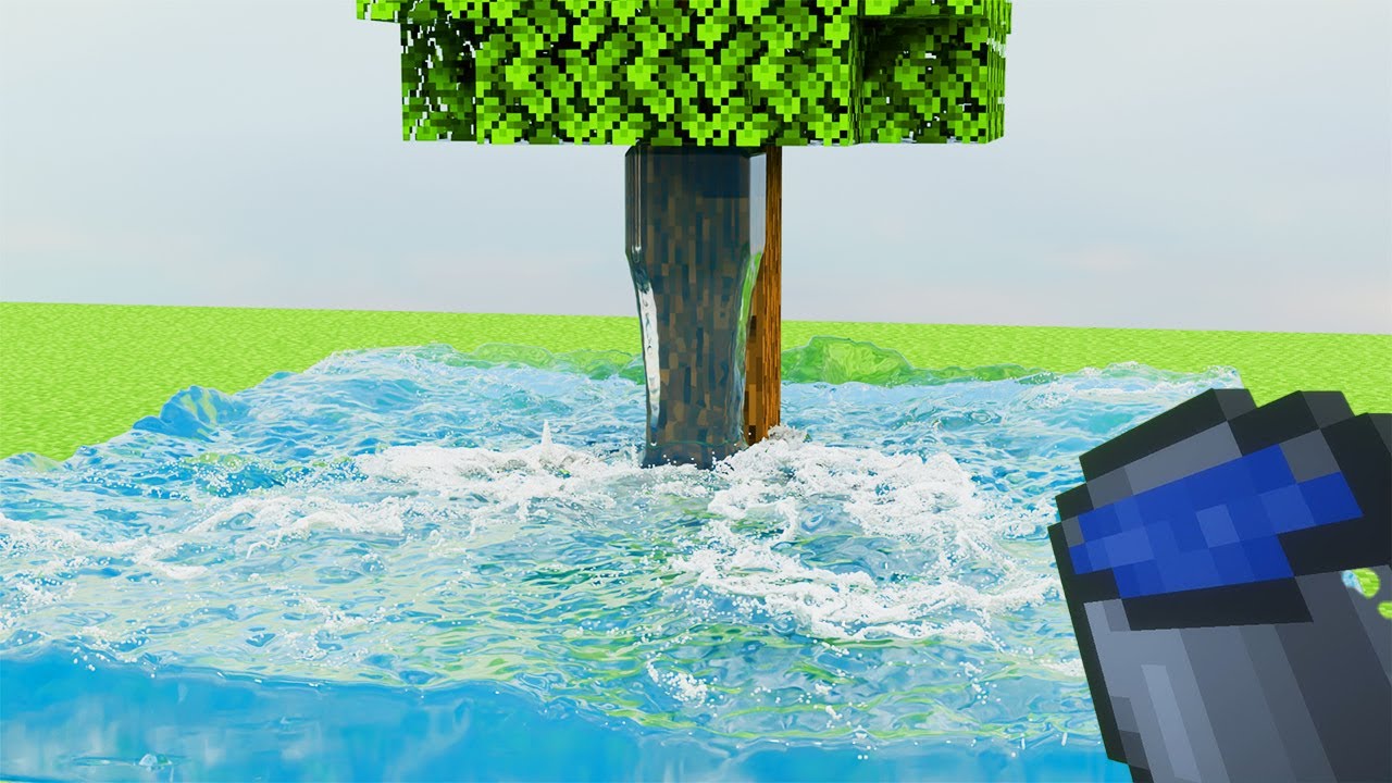 Minecraft vs Real Life 💧🔥 best Minecraft fluid simulations!! - YouTube