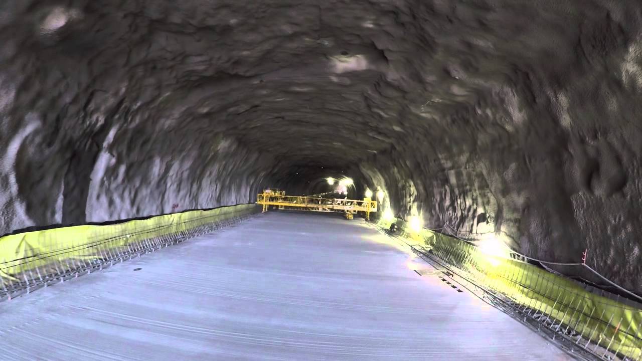 Tunnel Construction - YouTube