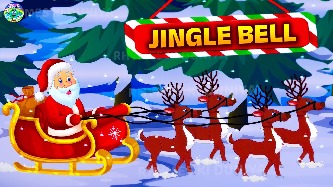 Jingle Bell Jingle Bell | christmas Song | Nursery Rhymes | Kids Song ...