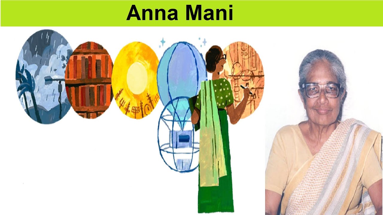 Anna Mani : The pioneer Indian meteorologist Anna Mani Who was Weather ...