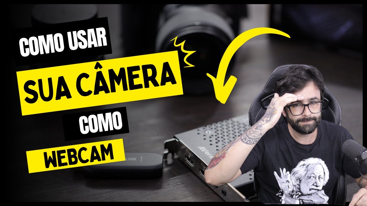 Como usar sua câmera como WebCam (DSLR e Mirrorless) - YouTube