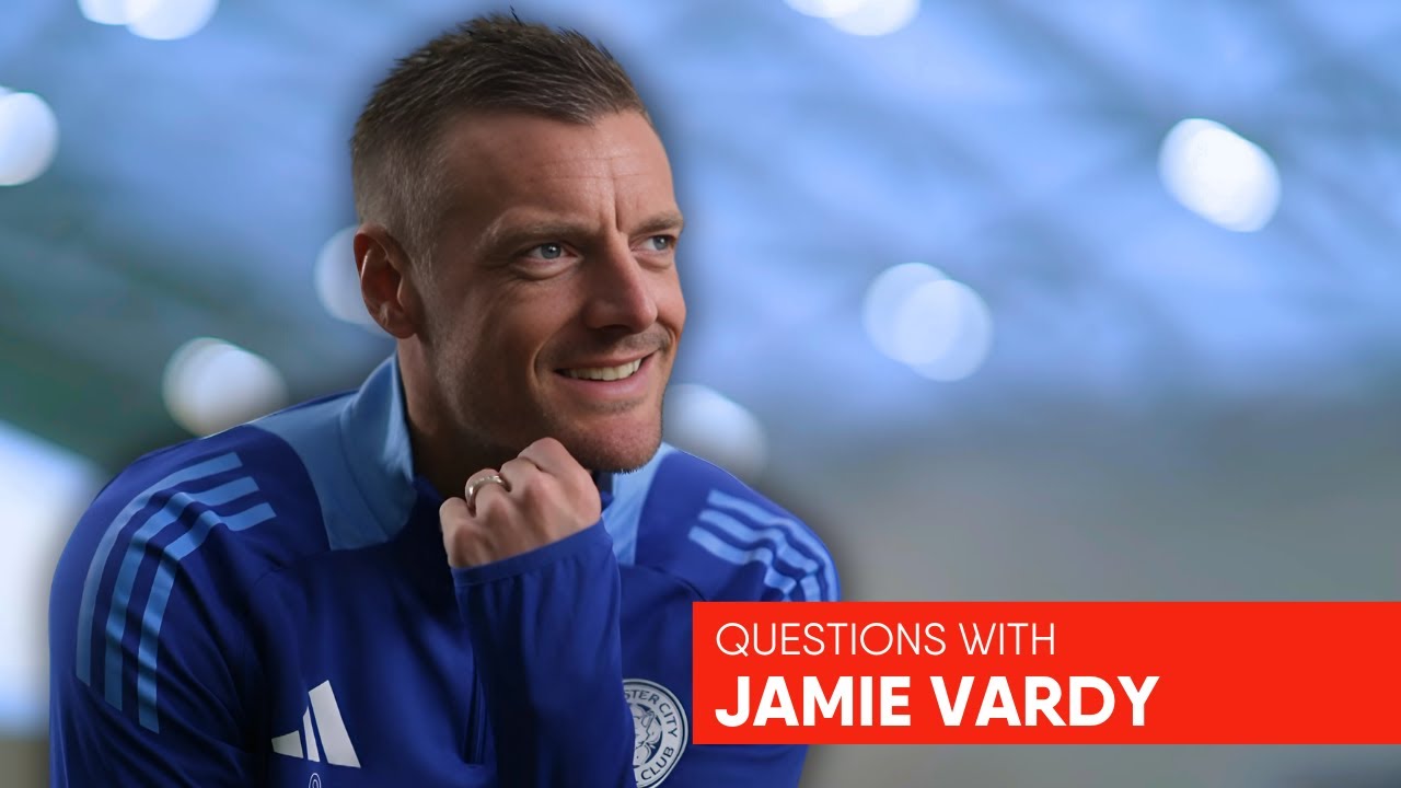 Jamie Vardy Reveals His SHOCKING Pre-Match Diet | Quick Fire Questions ...