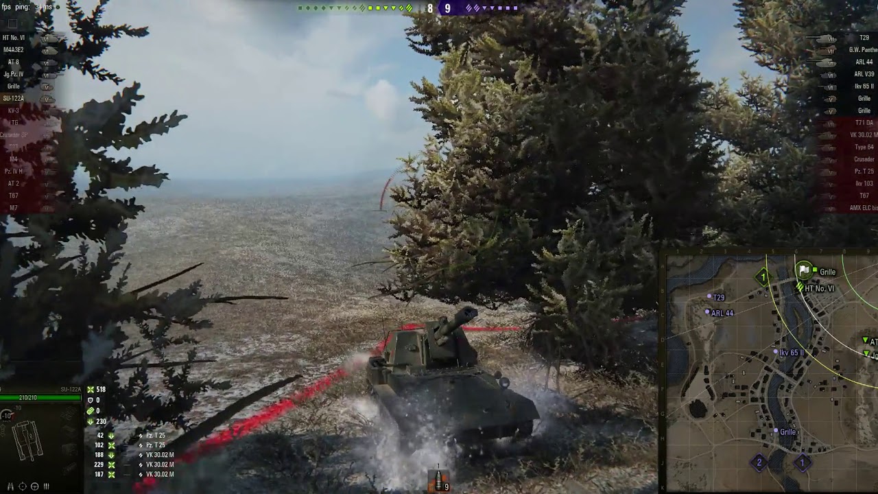 SU-122A - Ace Tanker and Kolobanov Medal - YouTube