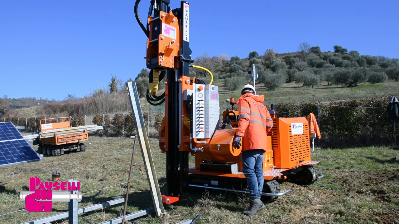 Pauselli pile testing equipment - YouTube