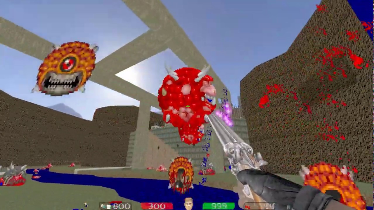 DOOM MOD PSYCHOPHOBIA PSYCHO PHOBIA By 0xCobalt MAP 82 - YouTube