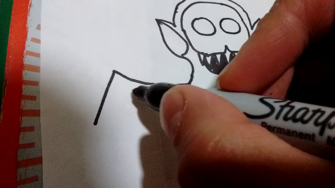 Como dibujar a po de los slendytubbies 2 dibujo 1/how to po draw po ...