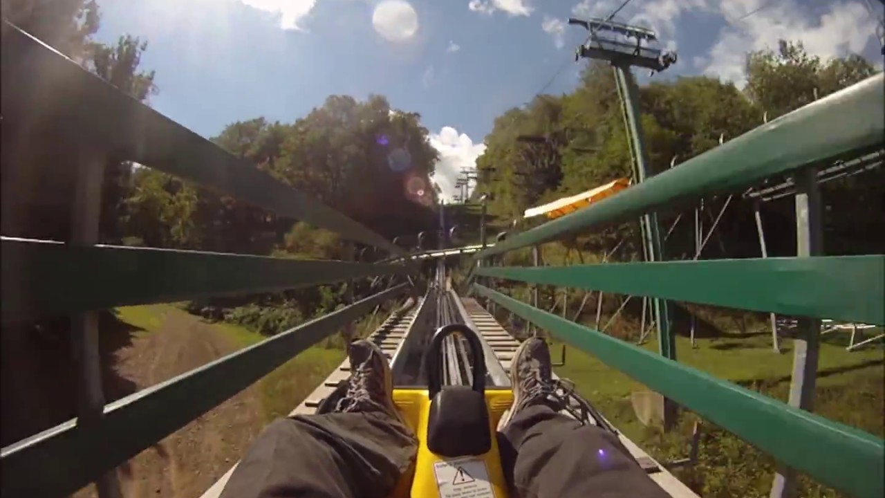 WISP DEEP CREEK LAKE - MOUNTAIN COASTER (POV w/ GoPro) - YouTube