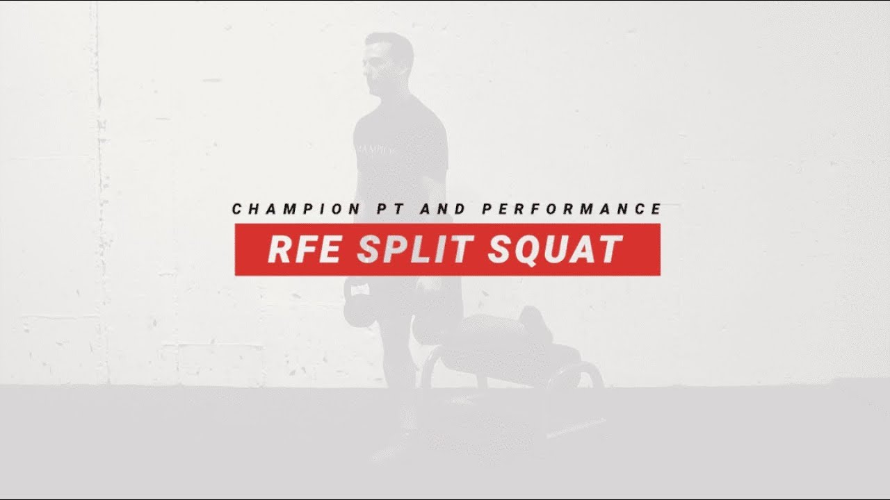 RFE Split Squat - YouTube