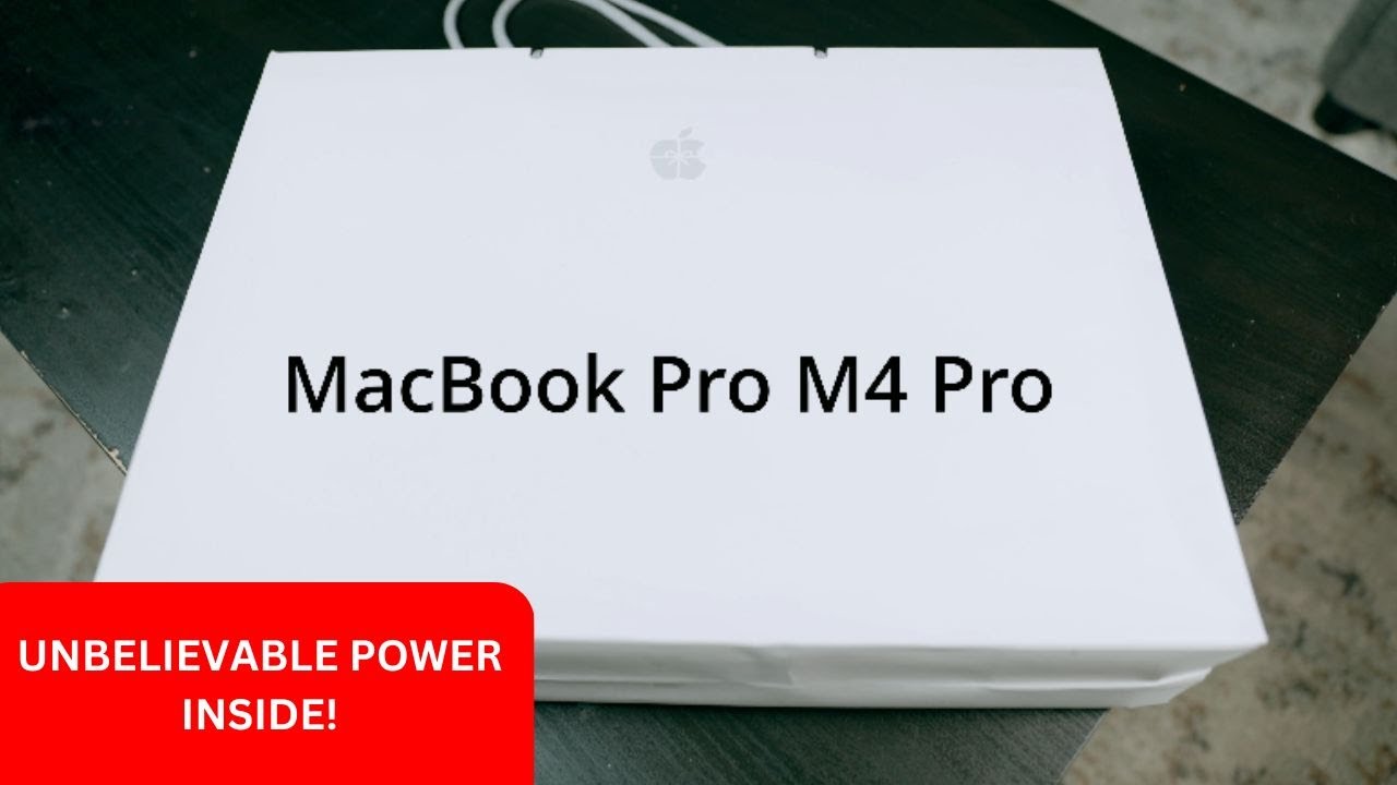 Unboxing the NEW MacBook Pro M4 Pro | The Ultimate Video Editing ...