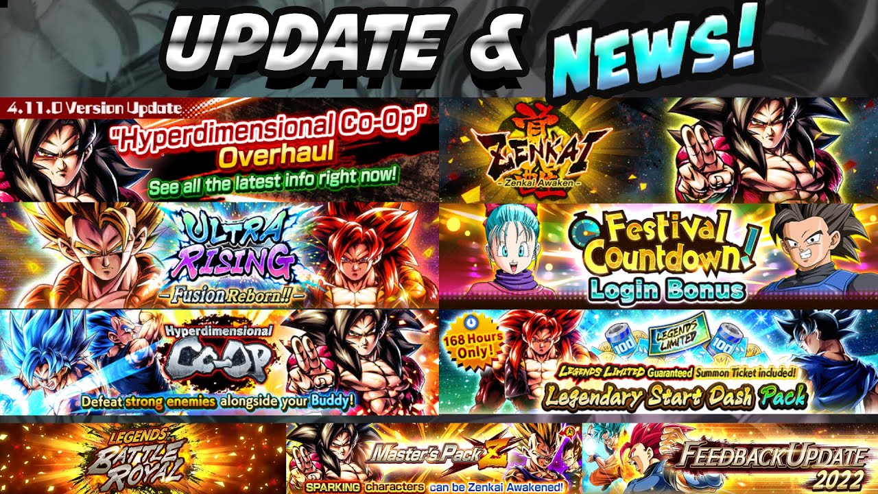 Neuer Teamkampf, Equips, Zenkai LF SSJ4 Goku Update & News Dragon Ball ...