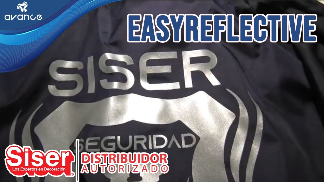 Vinil textil con acabado reflejante Siser EasyReflective con Alejandro ...