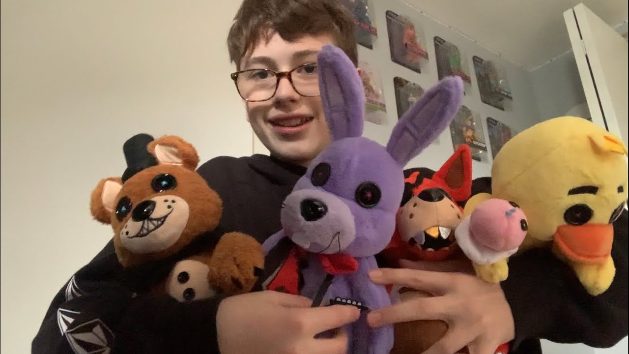 FNAF X HEX PLUSHIES FULL COLLECTION REVIEW!!! @Dawko - YouTube