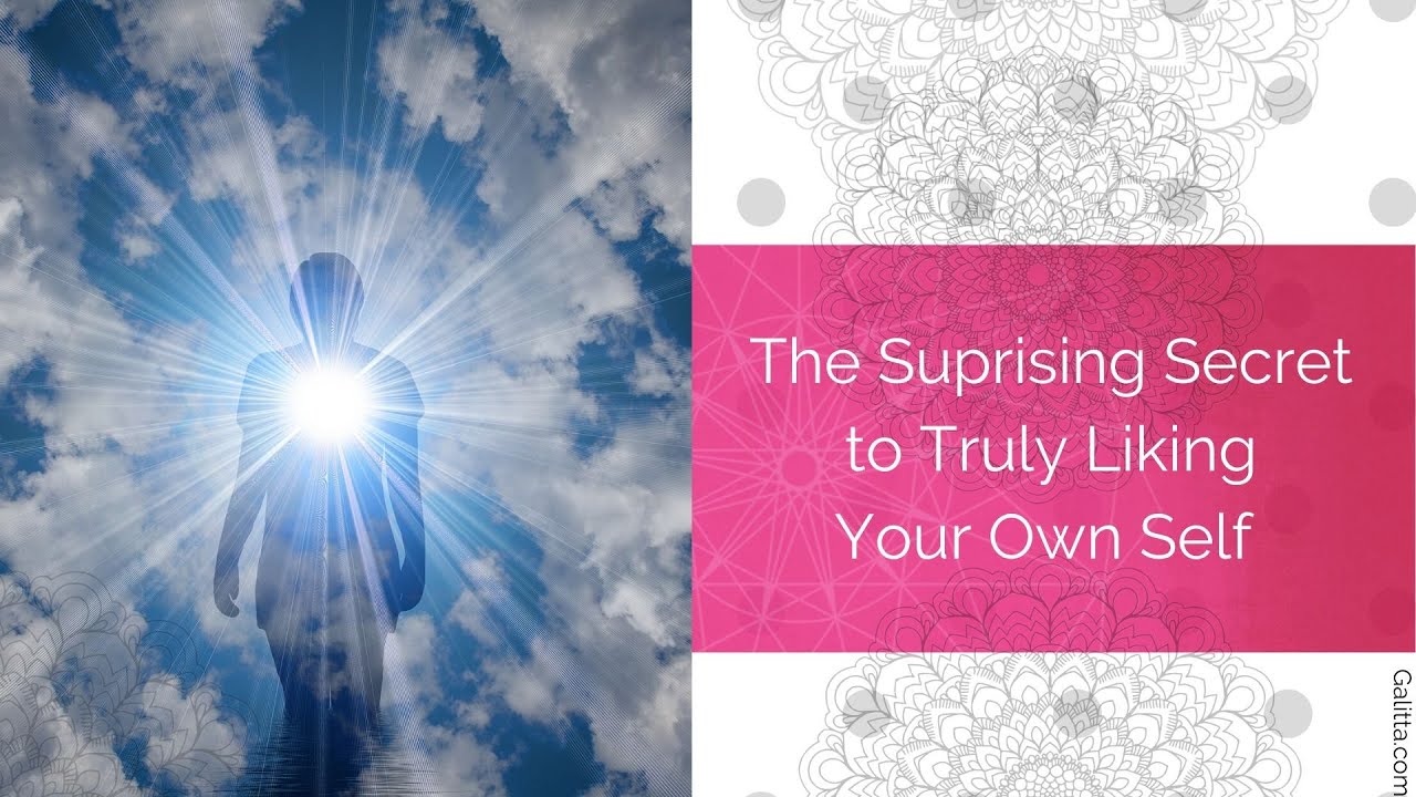 The Surprising Secret of Truly Liking Your Own Self - YouTube
