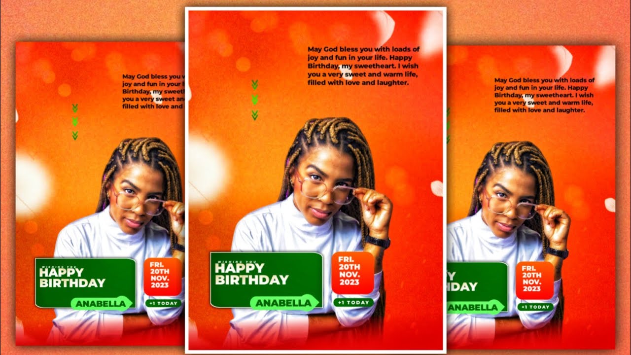 PixelLab Tutorial - How to Design Professional Birthday Flyer in ...