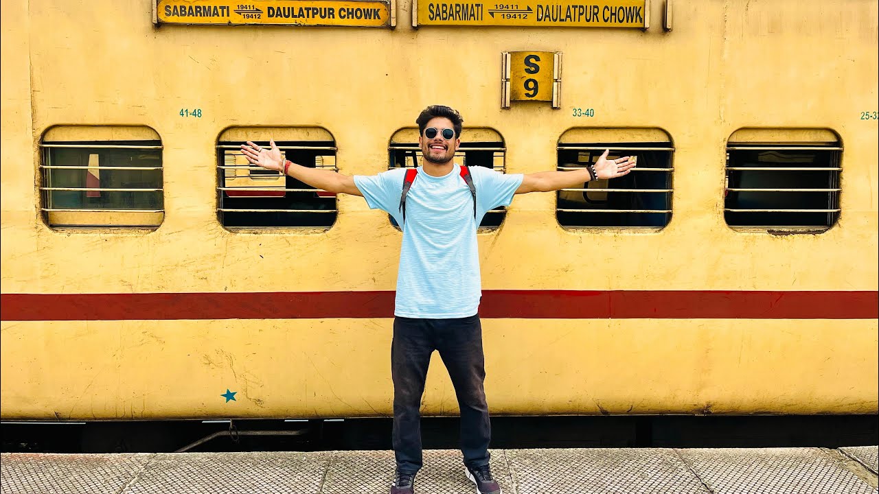 🚂 Una Himachal To Daulatpur Chowk || Sabarmati Daulatpur Chowk Express ...