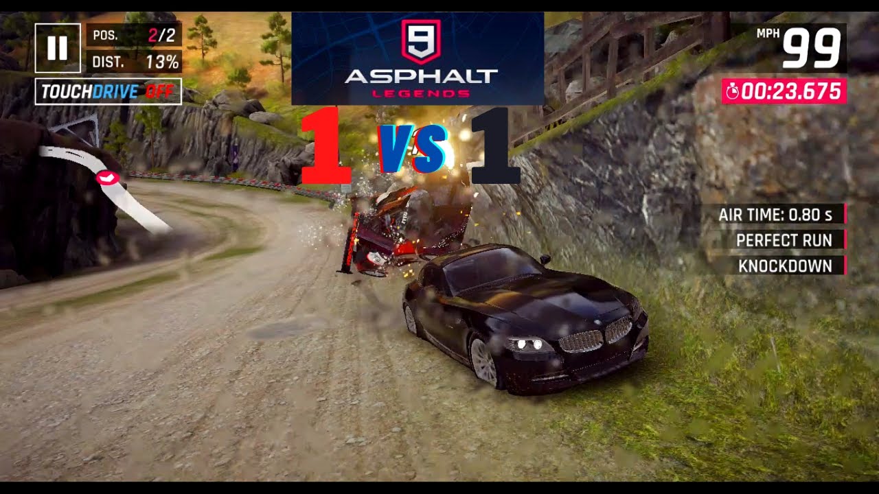 Asphelt 9 Legends PC Gameplay 2022 1 vs 1 - YouTube