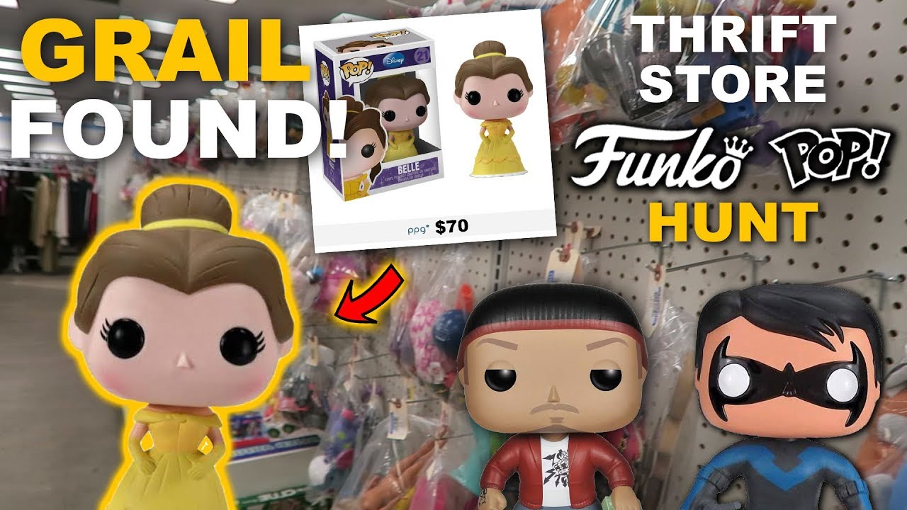 Found a GRAIL! (Thrift Store Funko Pop Hunting) - YouTube