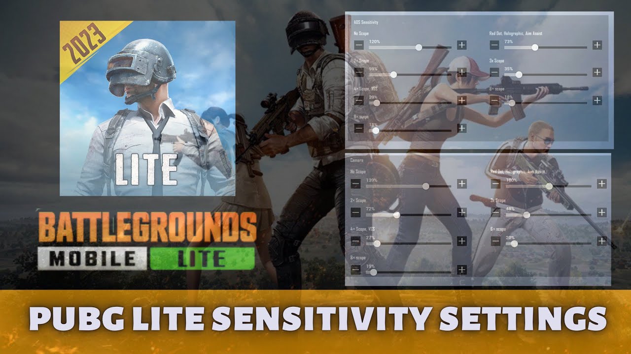 [2023] New Sensitivity Settings For Pubg Mobile Lite | Pubg Mobile Lite ...