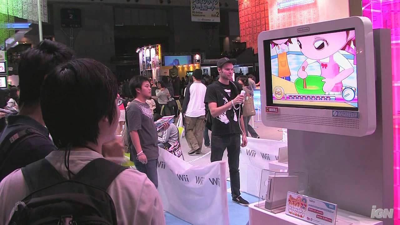 Cooking Mama: World Kitchen Nintendo Wii Gameplay - TGS - YouTube