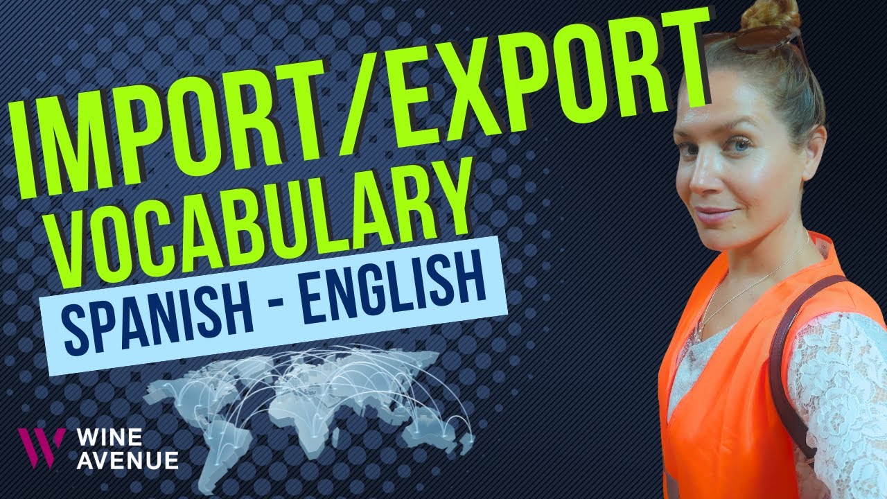 Vocabulario de Importación/Exportación Inglés- español | Import/Export ...