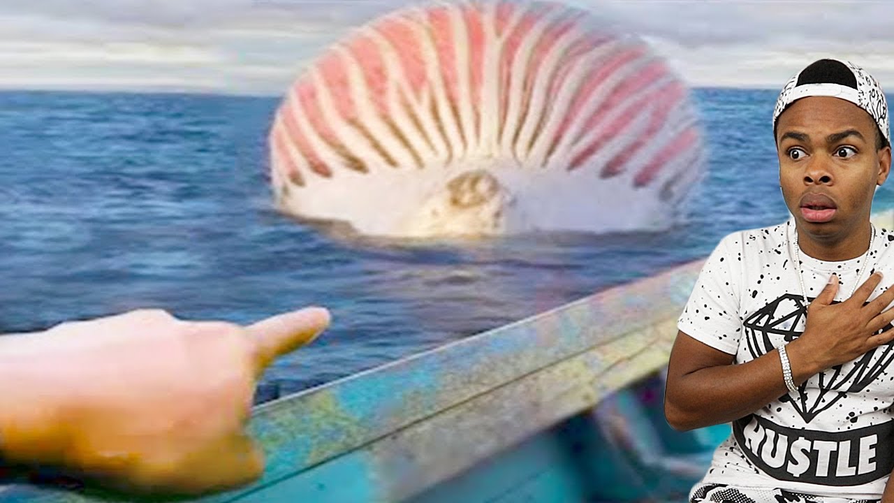 ocean alien chases me.. - YouTube