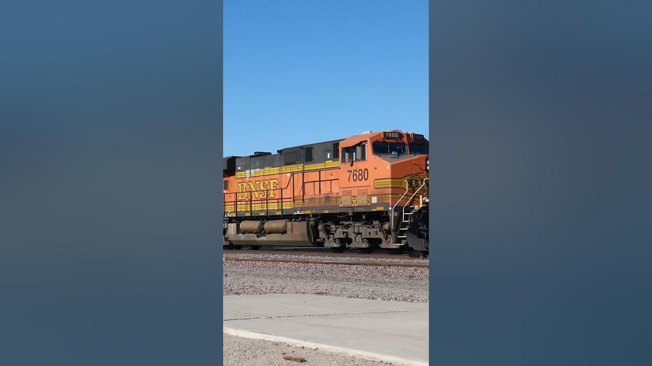 BNSF 7680 EB AUTORACK TRAIN 12-9-2022 - YouTube