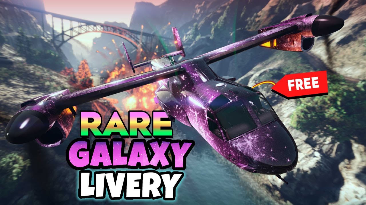 GTA 5 Online How to Unlock RARE Galaxy Livery on Avenger | GTA New ...