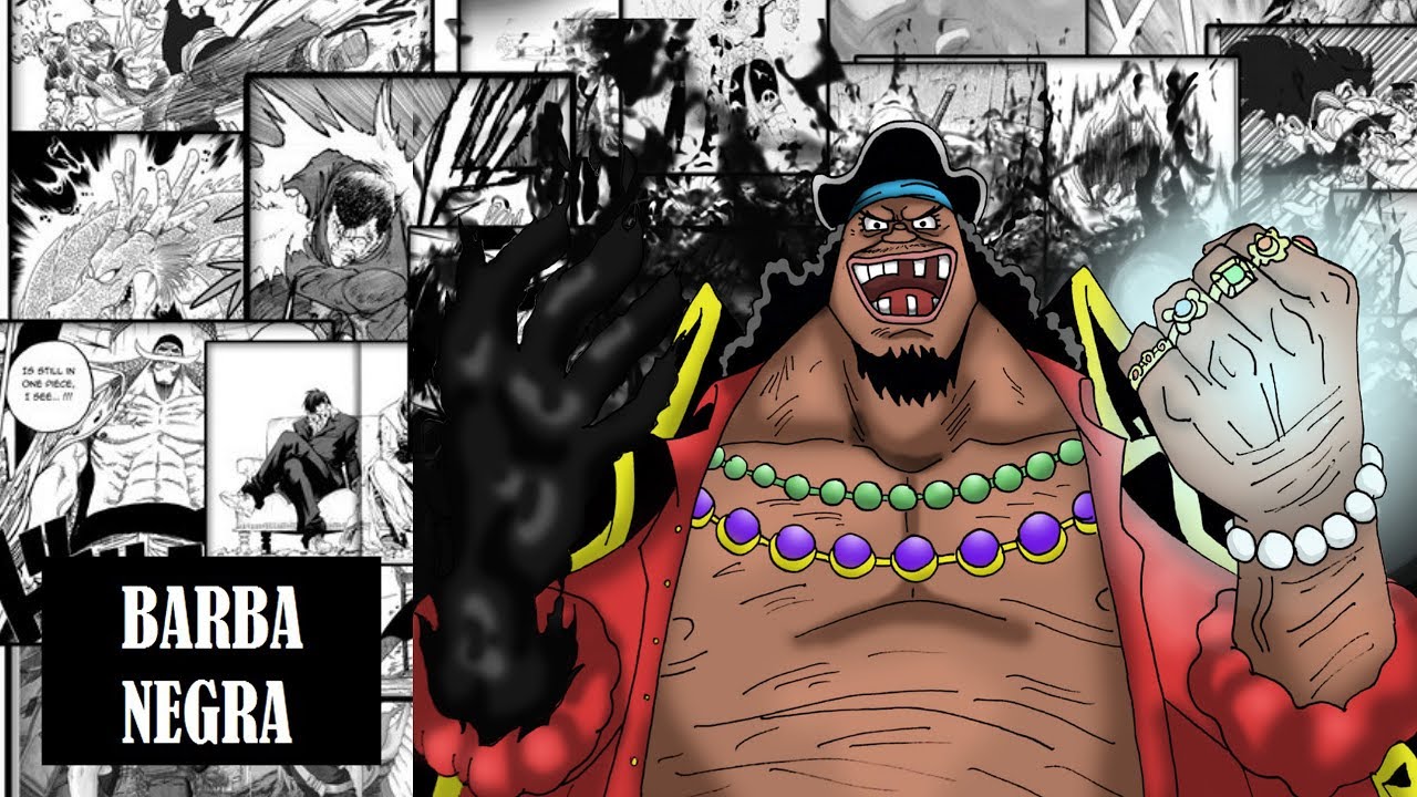 Barba negra - One piece / Drawings - YouTube