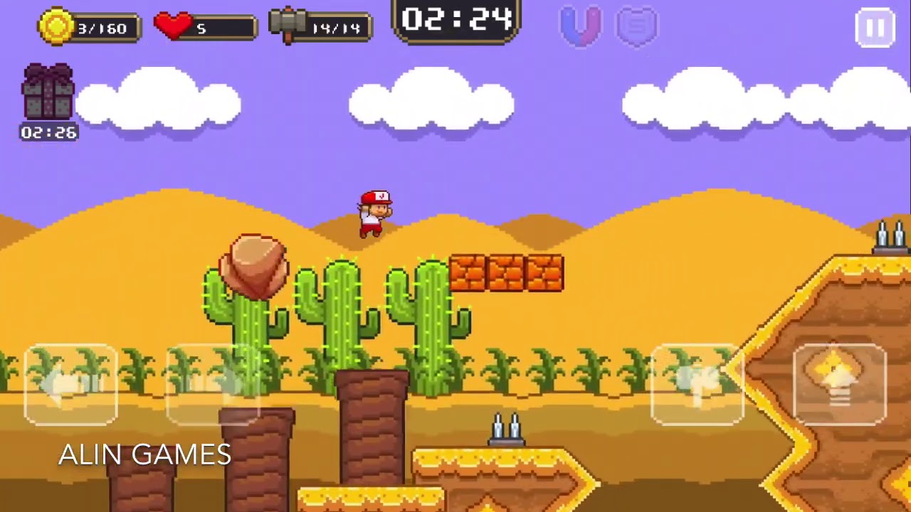 Alin - Super Jim Jump (4-5) All Gold - YouTube