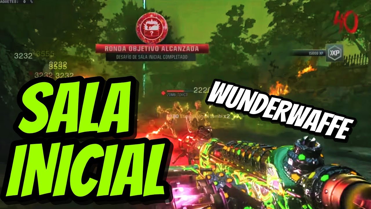 ARMA ESPECIAL Desafio (SALA INICIAL) Wunderwaffe BO6 ZOMBIES Velo ...
