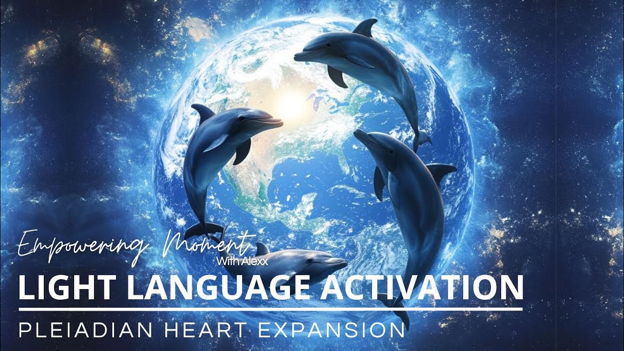 LIGHT LANGUAGE ACTIVATION - Pleiadian heart expansion - YouTube