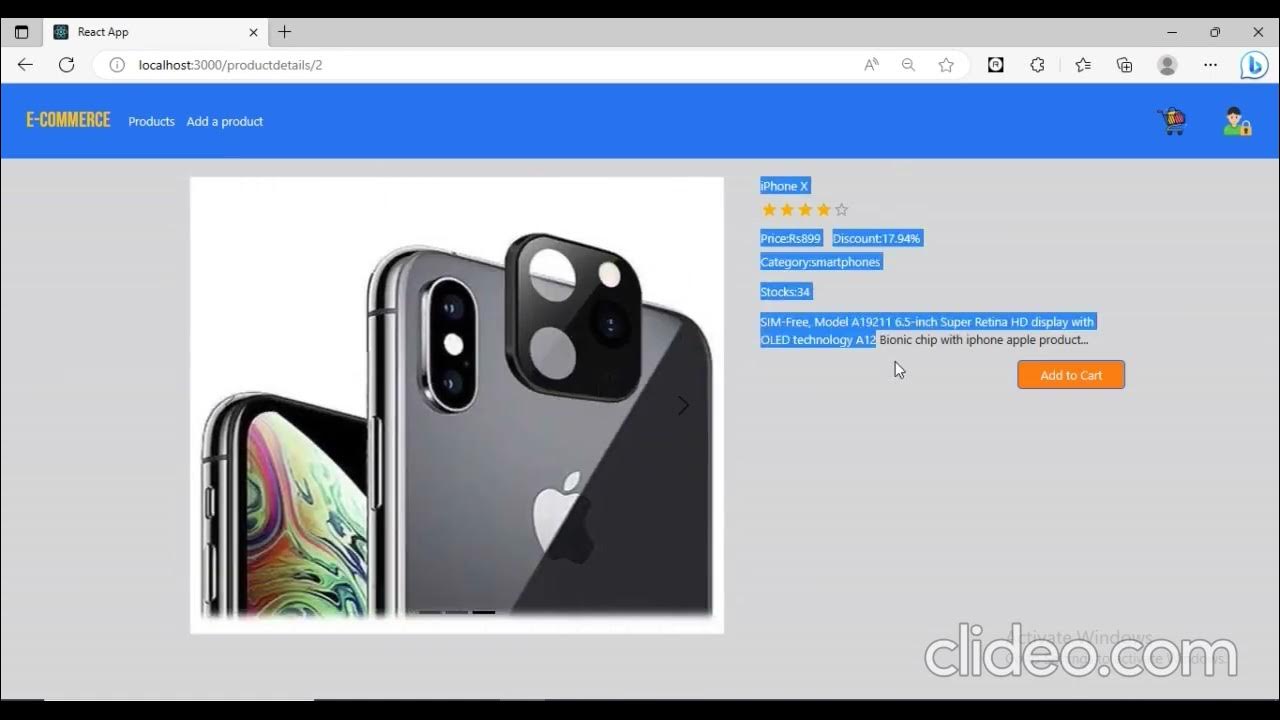 React Skill Test - Ecommerce page - YouTube