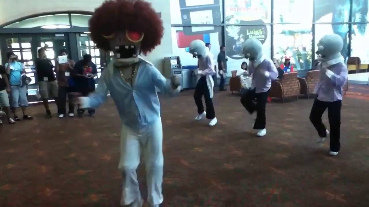 PopCap Studio Mascots Plants vs Zombies Dance - YouTube