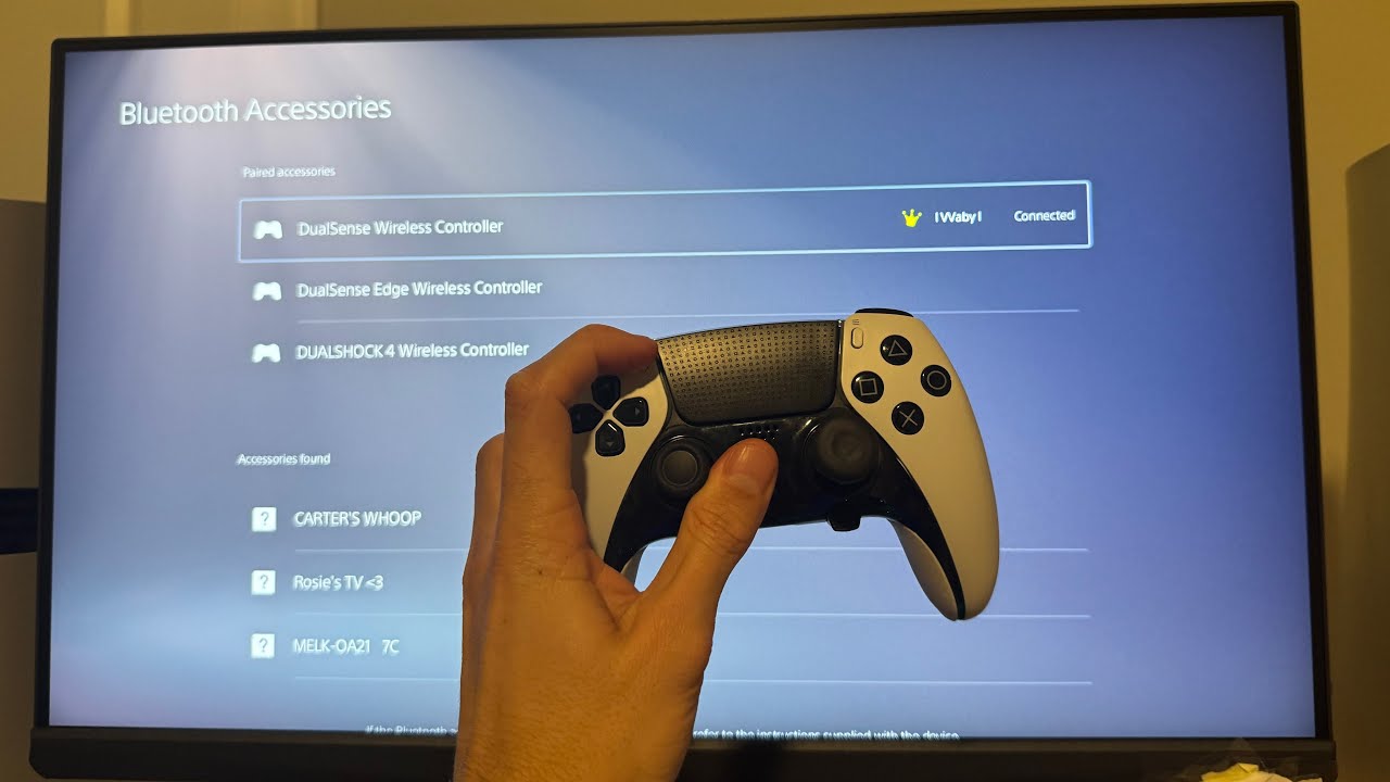 PS5 Pro: How to Connect PS5 Dualsense Edge Controller With Bluetooth ...