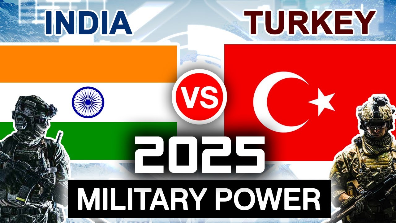 India vs Turkey Military Power Comparison 2025 | Turkey Army vs India ...