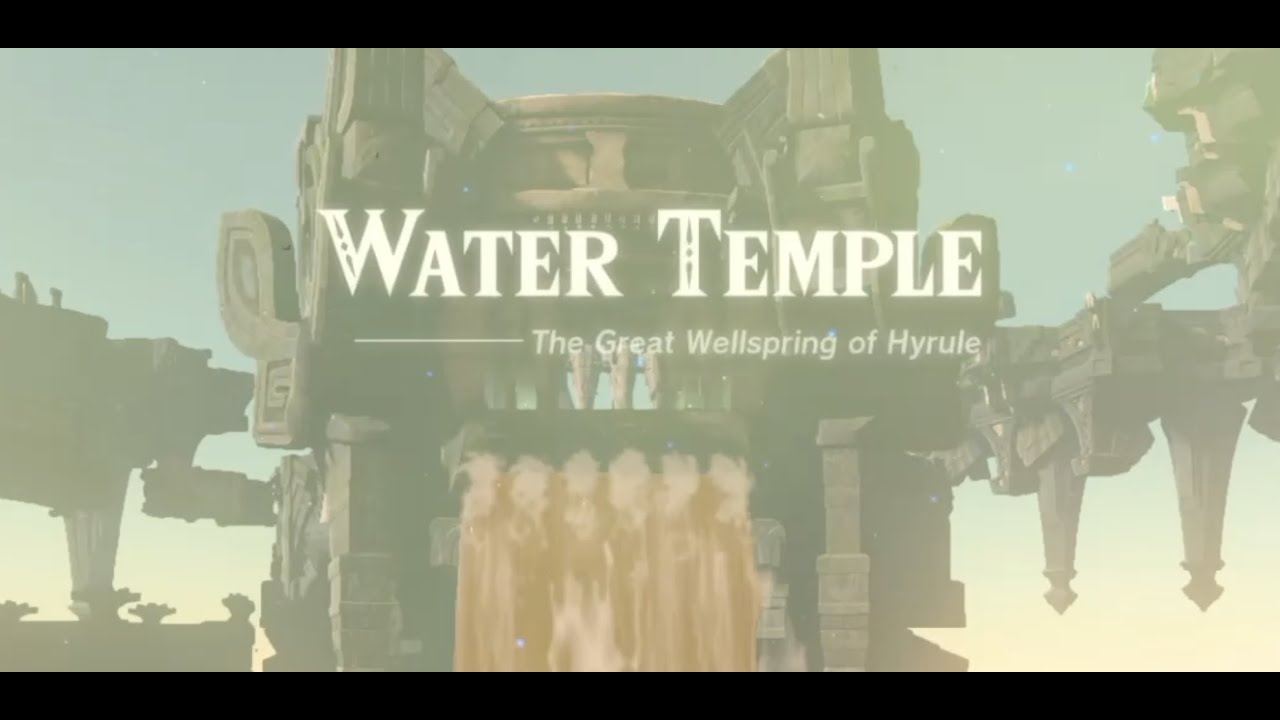 Zelda Tears of the Kingdom - Water Temple Walkthrough - YouTube