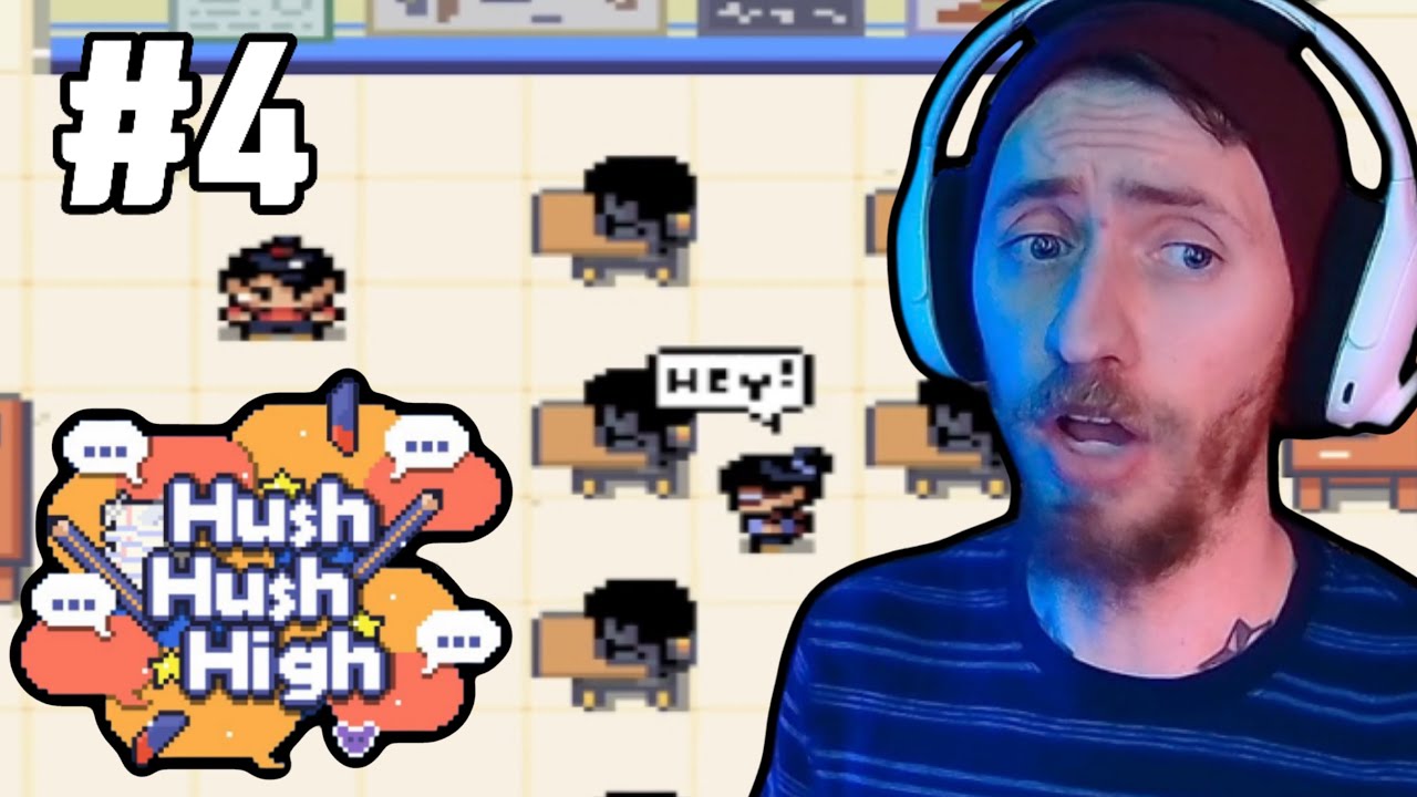 CONFRONTED BY A MEGA POP STAR?! | Hush Hush High [4] (Let’s Play) - YouTube