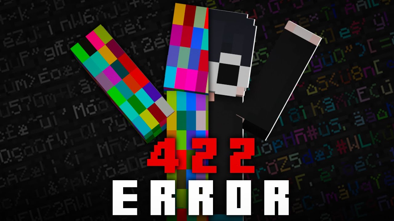 ارعب نسخه من ماين كرافت !! || Error 422 😱 - YouTube