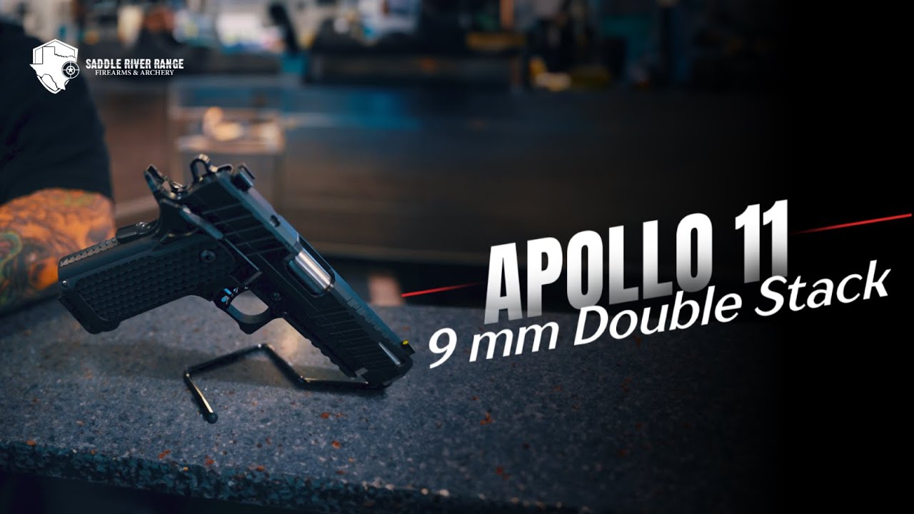 Apollo 11 9mm Double Stack by Live Free Armory - YouTube