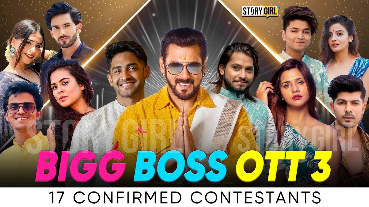 Bigg Boss OTT 3 Confirmed Contestants | Age | Bigg Boss 2024 | Salman ...