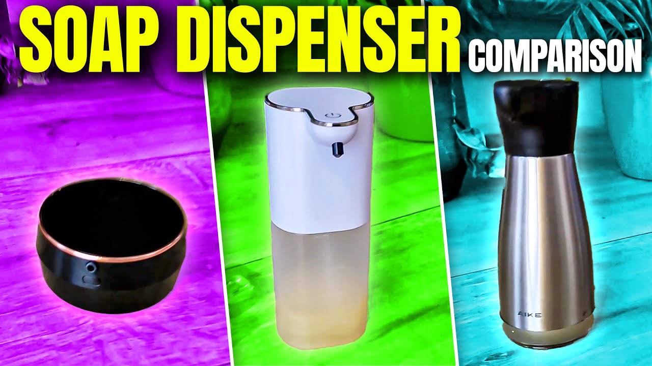 I Tried The 4 Most Popular Automatic Soap Dispensers (vs Comparison ...